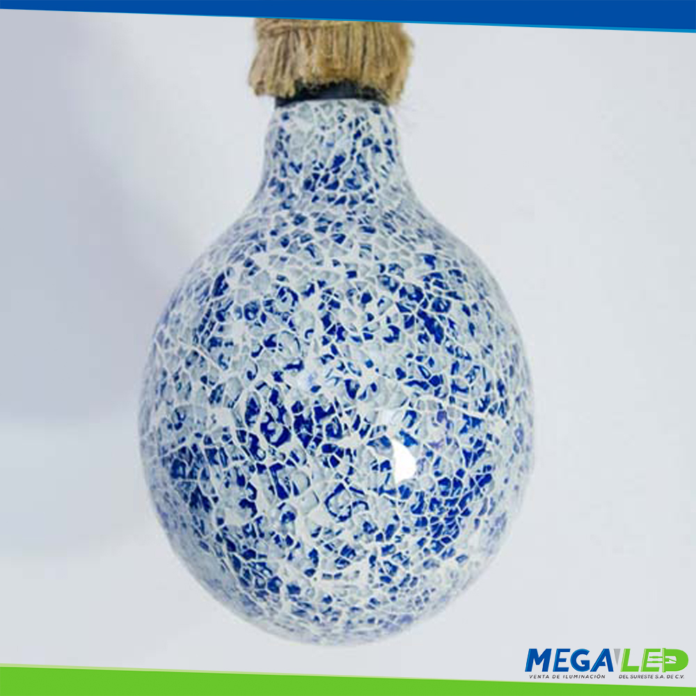 Foco Led Tiffany Azul | LED's be Green